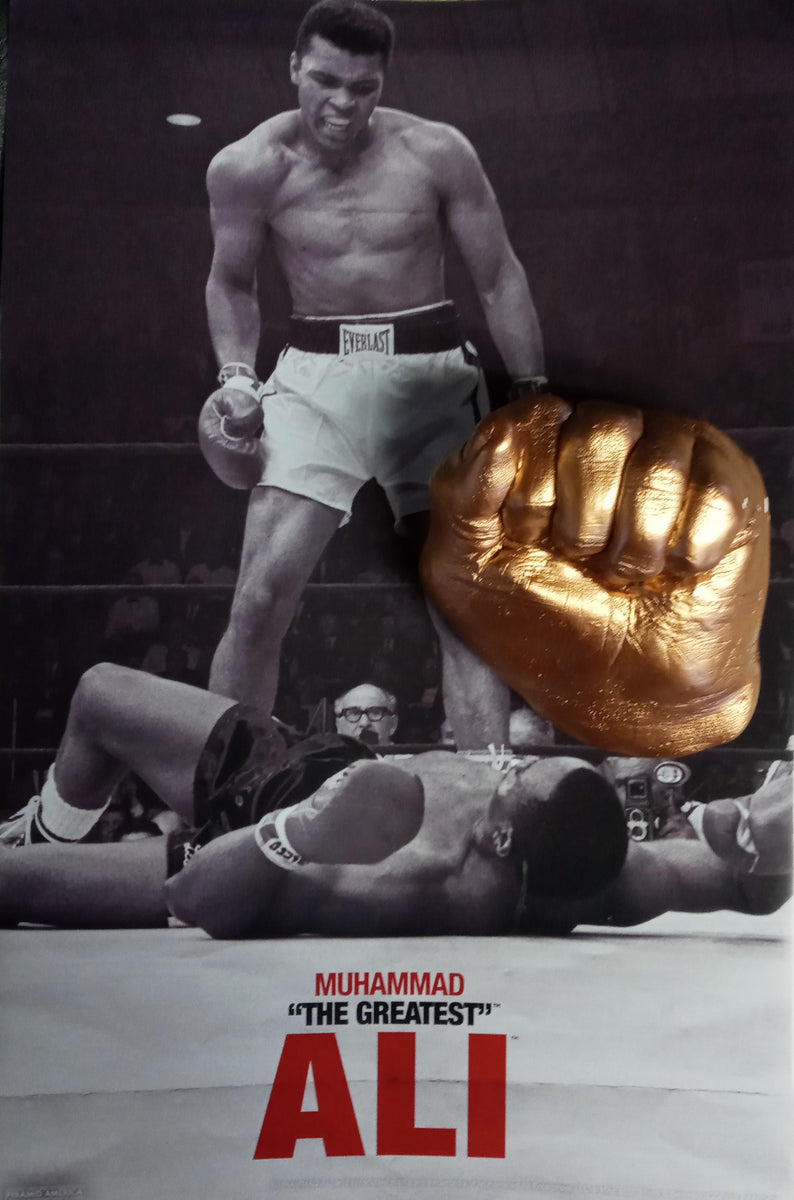 Muhammad Ali Hand Fist Life Cast (Plaster) – TaylorMadeFossils.com and ...