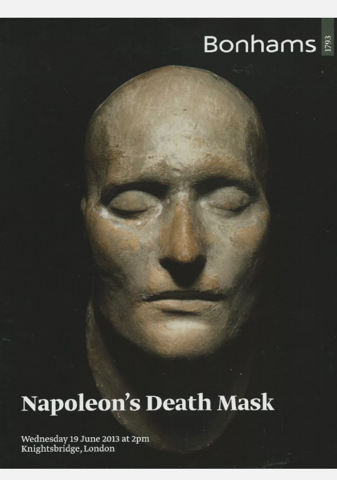 Napoleon: Resin Life cast life mask death cast of Napoleon Bonaparte ...