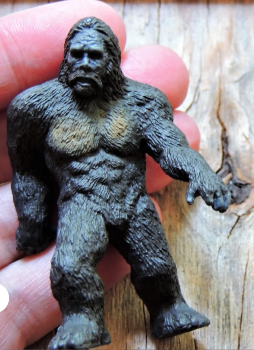 Bigfoot Miniature Bigfoot Plastic Toy Figures Figurine Dollhouse Diora ...