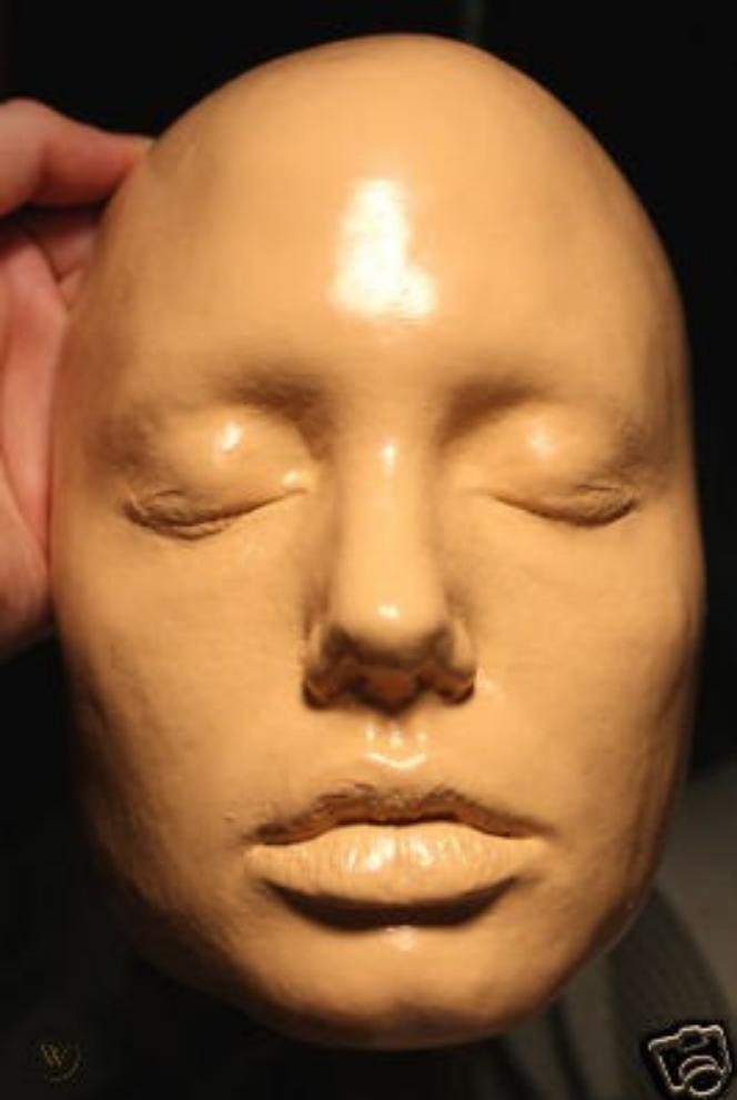 Angelina Jolie Life mask / life cast #1 – TaylorMadeFossils.com and ...