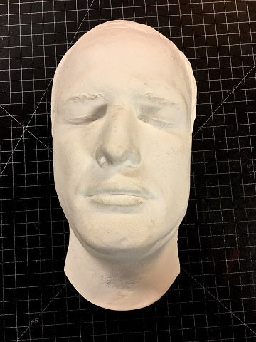 Brando, Marlon Brando (young) life mask / life cast – TaylorMadeFossils ...